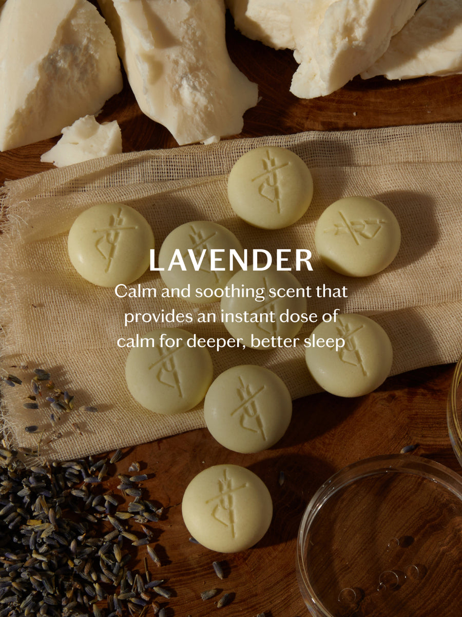 Lavender Bath Oil | The Sleep Pebble | Kate McLeod