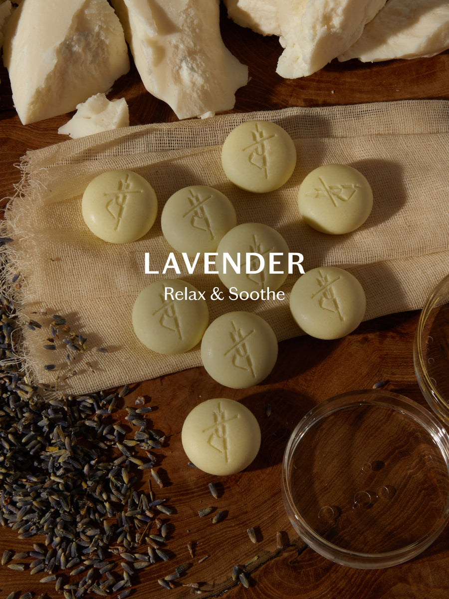 Lavender Bath Oil | The Sleep Pebble | Kate McLeod